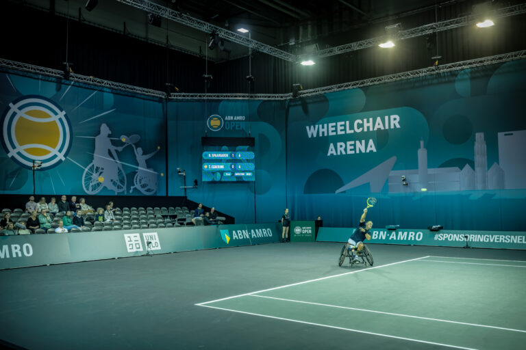 ABN AMRO Open 2024 - Wheelchair Arena - Blue Paper